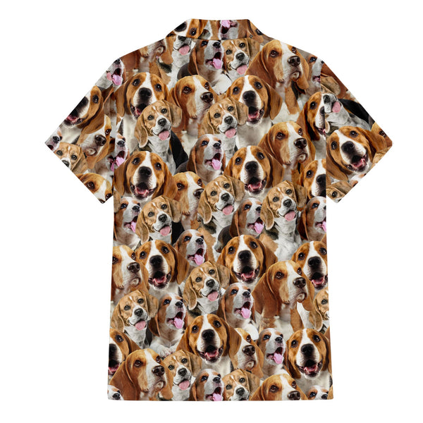 Beagle Full Face Hawaiian Shirt & Short - Cordecar Store