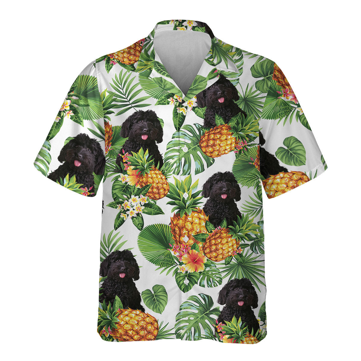 Labradoodle - Tropical Pattern Hawaiian Shirt - Cordecar Store